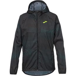 Brooks Canopy Laufjacke Herren schwarz M