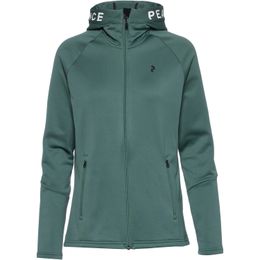 Peak Performance Rider Fleecejacke Damen grün L