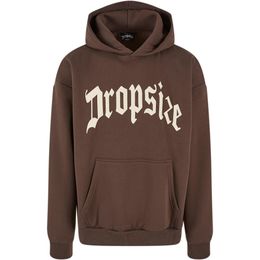 Dropsize Sweatshirt Herren Gr&ouml;&szlig;e S beige / schoko