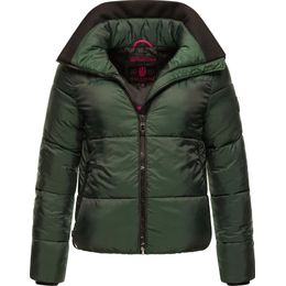 Navahoo Jacke 'Sternschn&uuml;ppchen' Damen Gr&ouml;&szlig;e XS dunkelgr&uuml;n Winterjacke