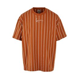 Karl Kani Shirt Herren Gr&ouml;&szlig;e S orange / wei&szlig;