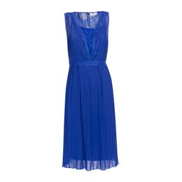 Influencer Kleid Damen Gr&ouml;&szlig;e 38 blau Winterkleid