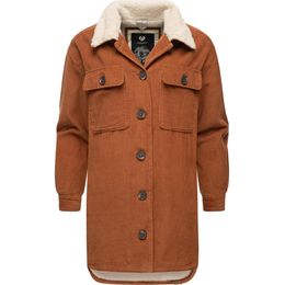 Ragwear Jacke 'Kyoka' Damen Gr&ouml;&szlig;e XL braun / wei&szlig; Sommerjacke