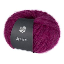 Spuma von Lana Grossa, Magenta, aus Schurwolle