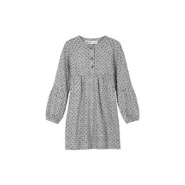 MINOTI Kleid M&auml;dchen Gr&ouml;&szlig;e 92/98 graumeliert / schwarz