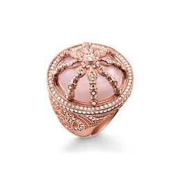 Thomas Sabo Cocktailring rosa Karma Wheel