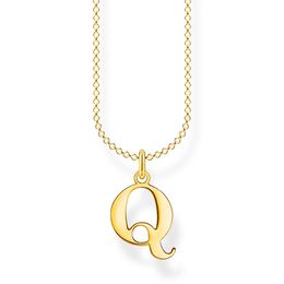 Thomas Sabo Kette Buchstabe Q gold