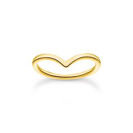Thomas Sabo Ring V-Form gold