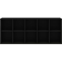Sideboard HAMMEL FURNITURE "Mistral Kubus 117, hängend/stehend montierbar" Sideboards Gr. B/H/T: 169 cm x 69 cm x 32,5 cm, schwarz Sideboards