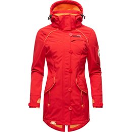 MARIKOO Performance Jacket 'Soulinaa' female size L Orange / Red