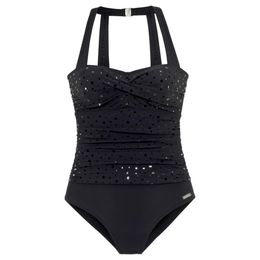 Lascana Badeanzug Damen Gr&ouml;&szlig;e XL schwarz