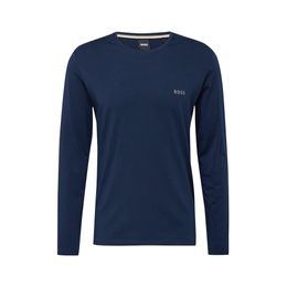 BOSS Shirt 'Mix&Match' male size XS Dark blue / Off white