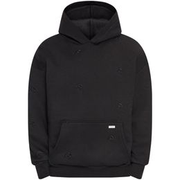 Dropsize Sweatshirt Herren Gr&ouml;&szlig;e M schwarz / silber