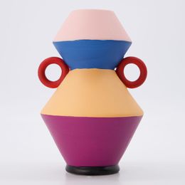 TK Maxx Mehrfarbige Vase 23x12cm