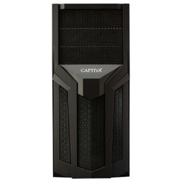 Captiva Business-PC "Workstation I74-629" Computer Gr. ohne Betriebssystem, 32 GB RAM 1000 GB SSD, schwarz Einzel-PCs