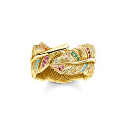 Thomas Sabo Ring Feder gold