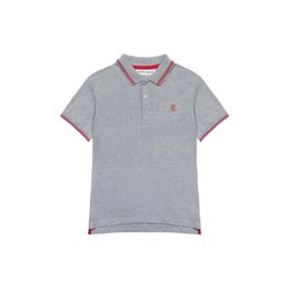 MINOTI Shirt Jungen Gr&ouml;&szlig;e 80/86 grau / rot
