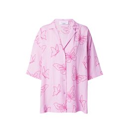 florence by mills Exclusive For About You Bluse 'Break Time' Damen Gr&ouml;&szlig;e L pastellpink / dunkelpink