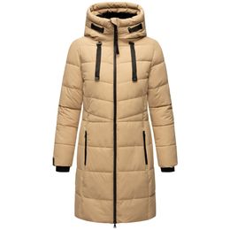 Marikoo Wintermantel 'Natsukoo XVI' Damen Gr&ouml;&szlig;e XL beige