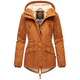 Marikoo Winterjacke 'Manolya' Damen Gr&ouml;&szlig;e L orange