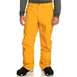 Snowboardhose Quiksilver "Estate" Gr. L, US-Größen, gelb (mineral yellow) Herren Hosen Snowboardhosen