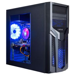 Captiva Gaming-PC "Advanced Gaming I64-605" Computer Gr. ohne Betriebssystem, 16 GB RAM 1000 GB SSD, schwarz Gaming PCs