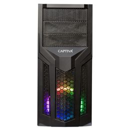Captiva Gaming-PC "Advanced Gaming I67-582" Computer Gr. ohne Betriebssystem, 16 GB RAM 500 GB SSD, schwarz Gaming PCs