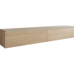 Lowboard Inosign "Vera" Sideboards Gr. B/H/T: 180 cm x 30 cm x 33 cm, eichefarben gaja Lowboards