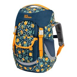 Kinderrucksack Jack Wolfskin "KIDS EXPLORER 16" Rucksäcke blau (sea, all, over) Kinder Kindergartenrucksack