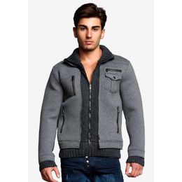 Cipo & Baxx Outdoorjacke CIPO & BAXX Gr. M, grau (anthrazit) Herren Jacken Outdoorjacken