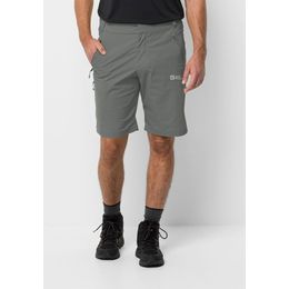 Outdoorhose Jack Wolfskin "GLASTAL SHORTS M" Gr. 56, Normalgrößen, grün (gecko, green) Herren Hosen Outdoorhosen