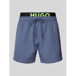 Hugo Badeshorts im Double-Layer-Look Modell 'FLEX'