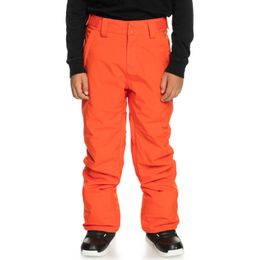 Snowboardhose Quiksilver "Estate" Gr. 14, rot (grenadine) Kinder Hosen Schneehosen