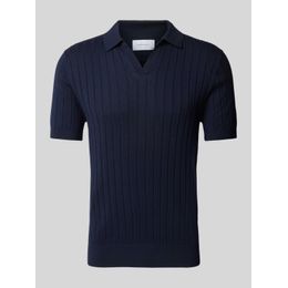 Baldessarini Poloshirt mit Strukturmuster