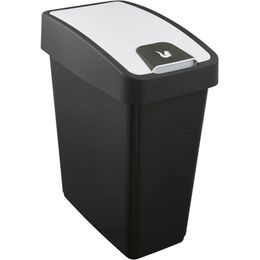 keeeper Mülleimer Premium Abfallbehälter mit Flip-Deckel