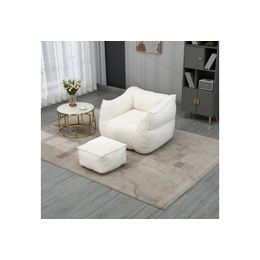 MODFU Sitzsack Lazy Sofa, Schaukelstuhl mit hoher Rückenlehne