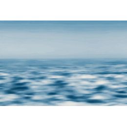 ARCHITECTS PAPER Fototapete "Atelier 47 Water Surface Artwork 2" Tapeten Gr. B/L: 4 m x 2,7 m, blau (hellblau, dunkelblau) Fototapeten Meer