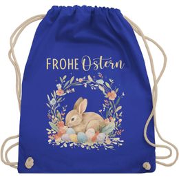 Shirtracer Turnbeutel Frohe Ostern Niedlicher Osterhase Osterüberraschung Ostern Mitbringsel