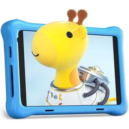 Wqplo Kinder Quad-Core-Prozessor 2 GB RAM Dual-Kamera Tablet (8"