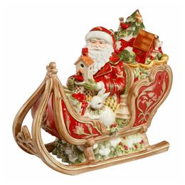 Goebel Keksdose Dose - Santa auf Schlitten