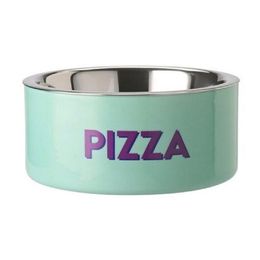 Giftcompany Futternapf Futternapf Love Pets für Katzen und Hunde Pizza Mint (20cm)