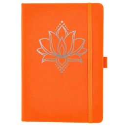 Berk Notizblock Yoga Schreibbuch orange A5