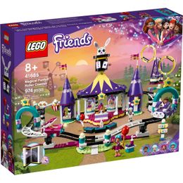 Lego® Konstruktionsspielsteine Lego® Friends 41685 Magische Jahrmarktachterbahn