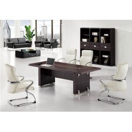 JVmoebel Konferenztisch, Moderner Büro Tische Holz Design Möbel Besprechungs Tisch 220cm