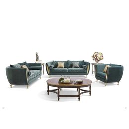 JVmoebel Wohnzimmer-Set, Sofagarnitur 3+2+1 Sitzer Set Design Sofa Polster Couchen Modern