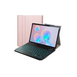 Lobwerk Tablet-Hülle 2in1 Set (Hülle + Tastatur) für Samsung Tab A7 T500 T505