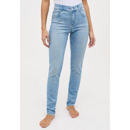 Angels Slim-fit-Jeans Jeans Skinny Push Up mit Label-Applikationen