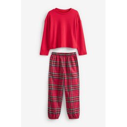 next Pyjama Karierte Pyjamas aus Webstoff im 2er-Pack (4 tlg)