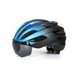 Novzep Bike Cross Helm Fahrradhelm mit Windschutzscheibe