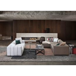JVmoebel Wohnzimmer-Set, Wohnzimmer Garnitur Design Ecksofa L-Form + Sofa 4 Sitzer Polster